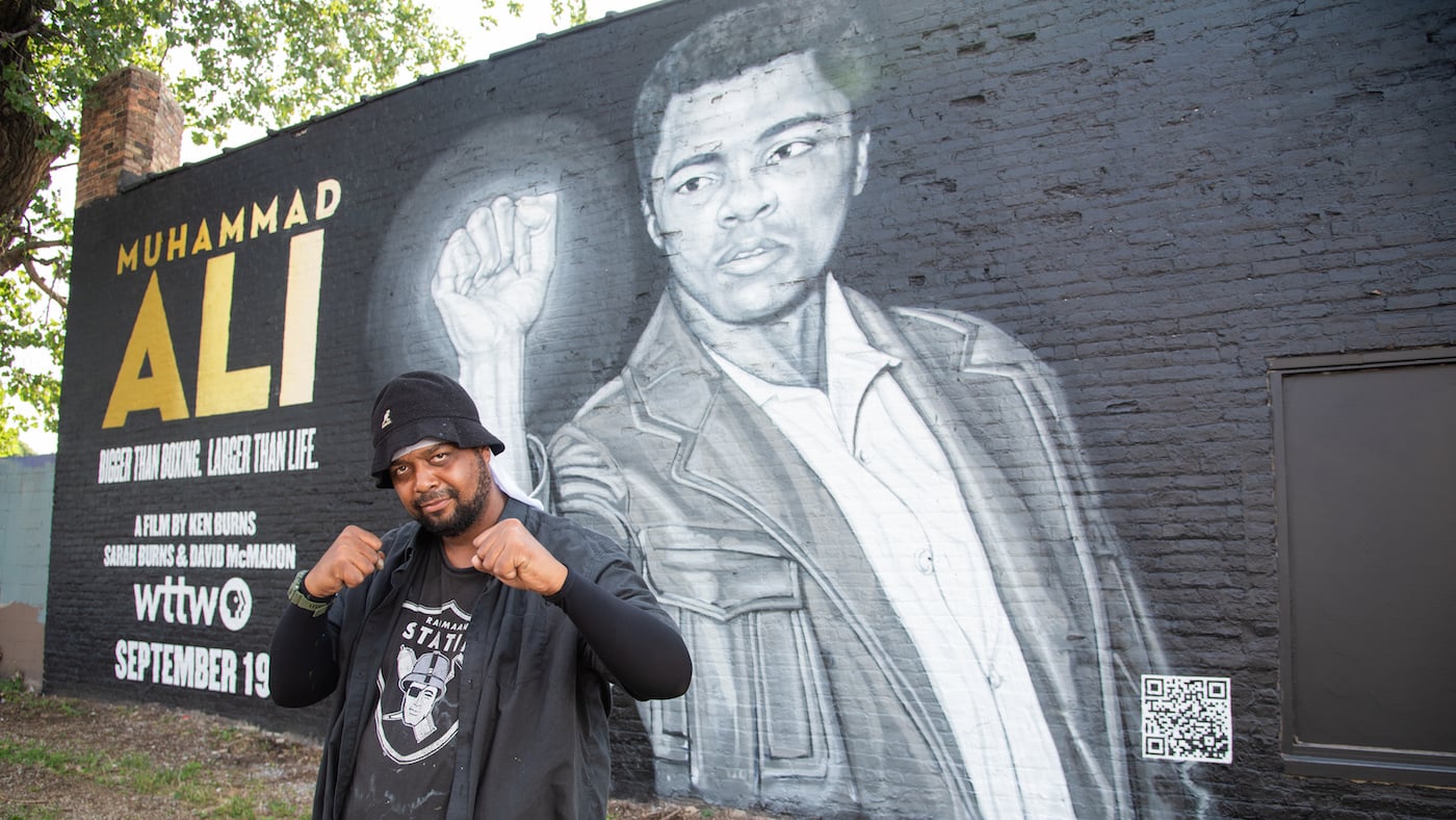 A Chicago Artist Honors Muhammad Ali | WTTW Chicago