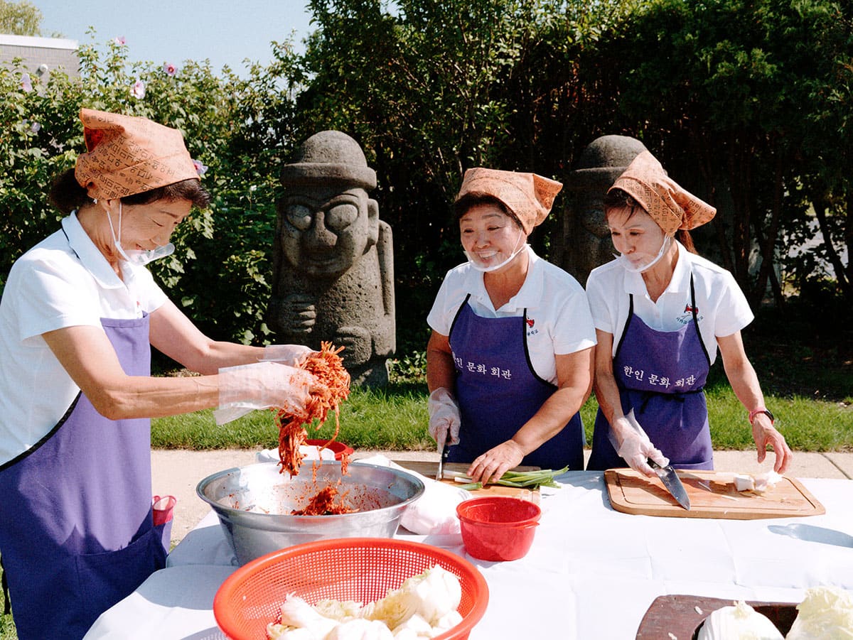 How the Traditional Korean Act of Making Kimchi Preserves Vegetables ...