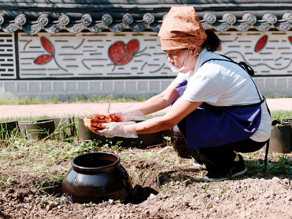 How the Traditional Korean Act of Making Kimchi Preserves Vegetables ...