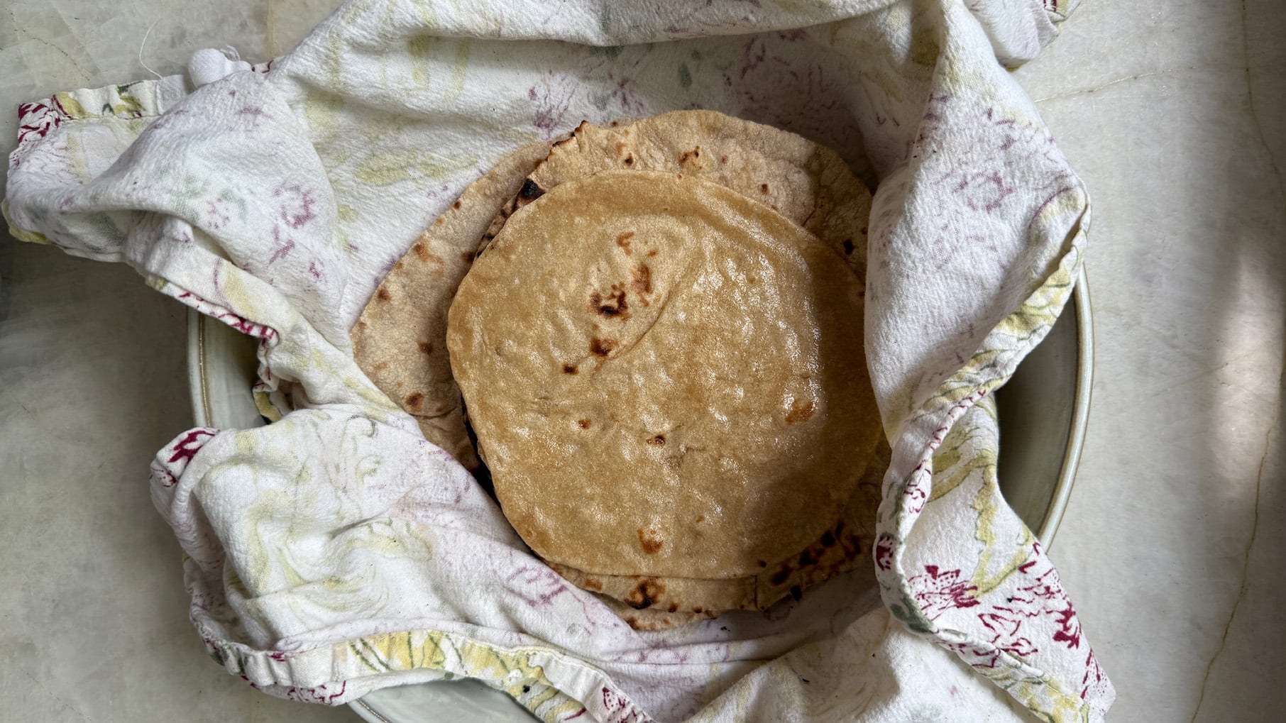 A Recipe for the Indian Staple Flatbread Roti from 'Indian As Apple Pie ...