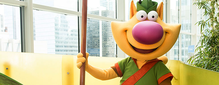 Meet Nature Cat at Hamill Family Play Zoo | WTTW Chicago