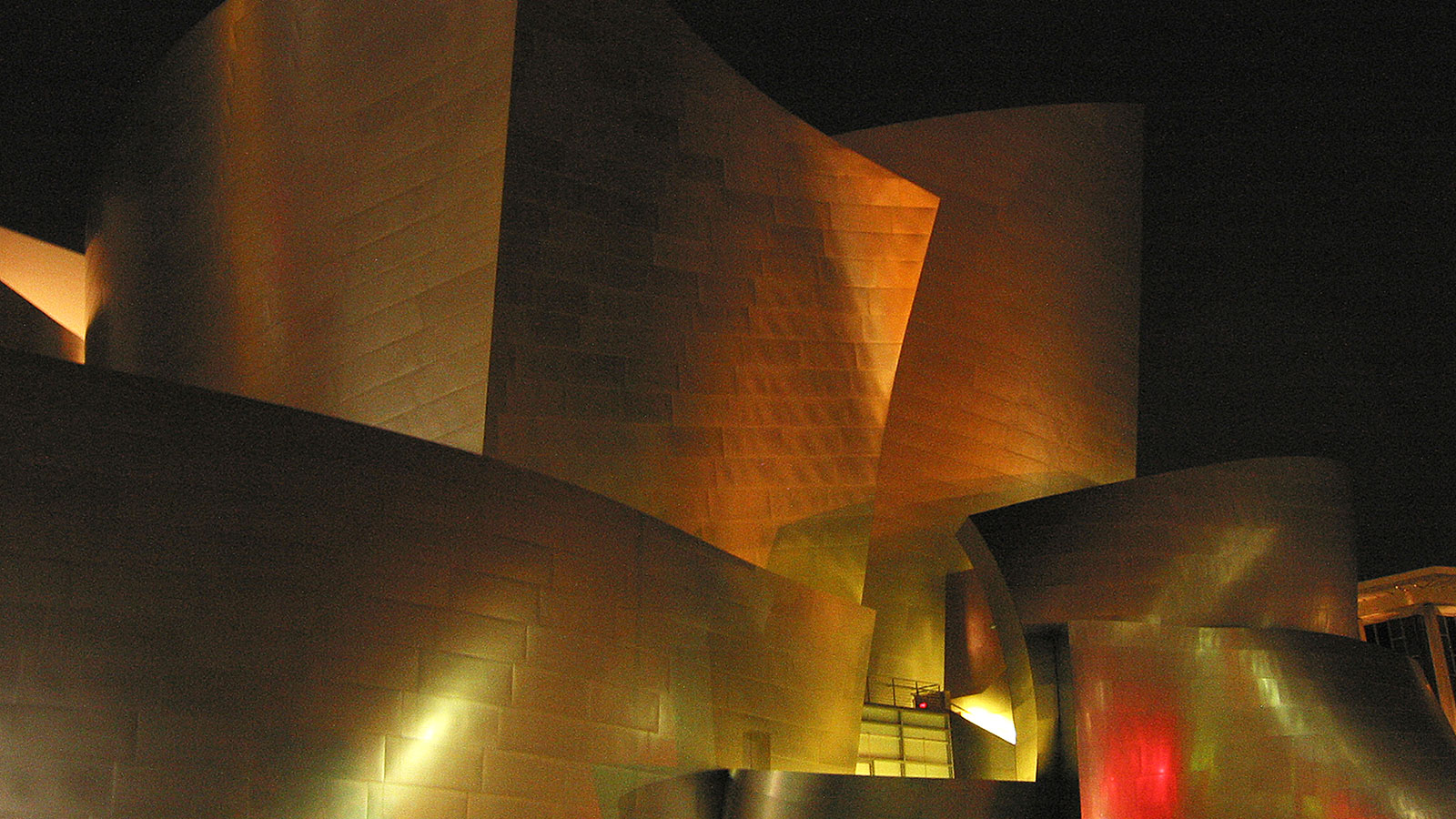 Walt Disney Concert Hall Night LA Phil Rainy Days At The Concert